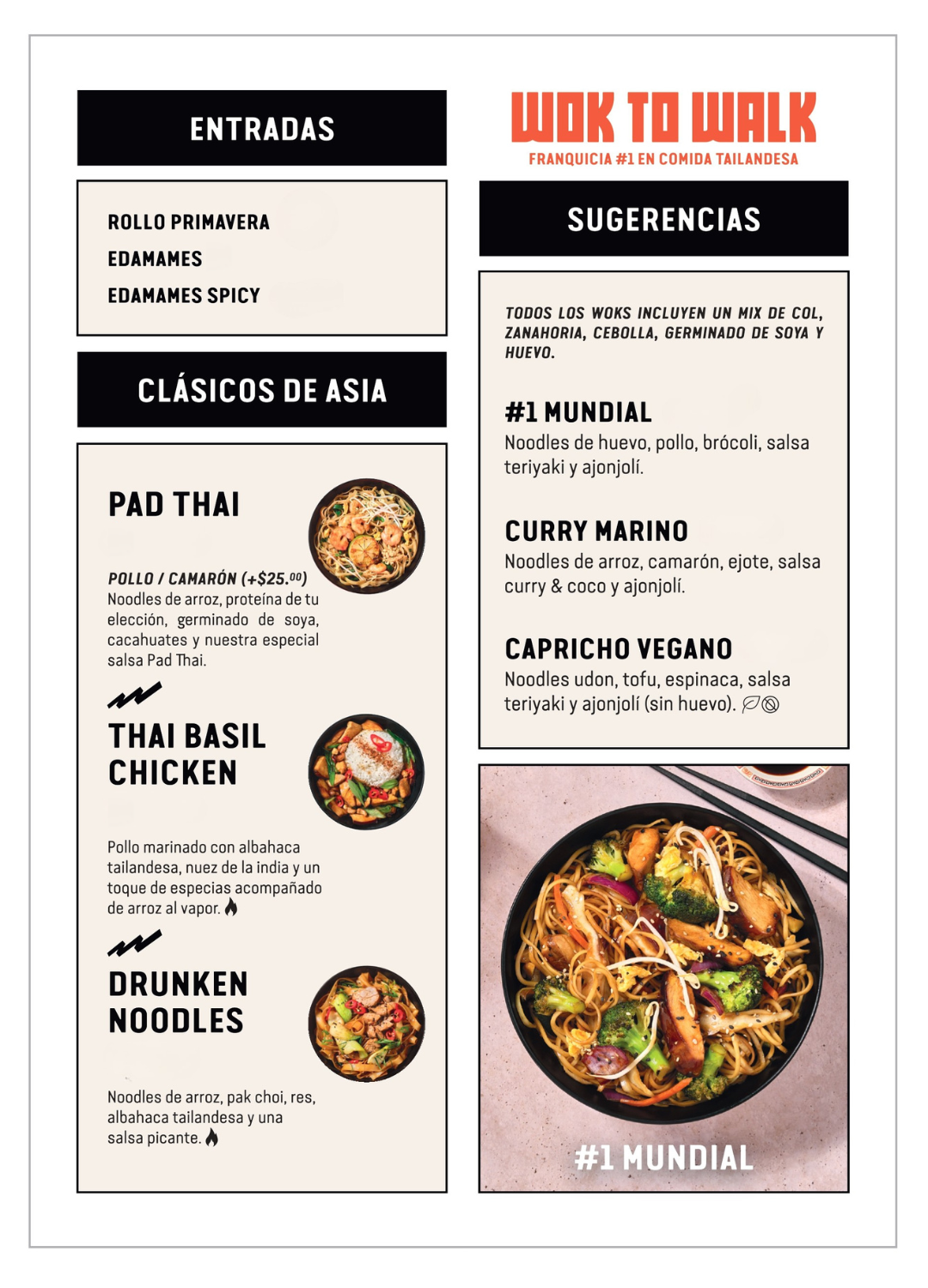 Wok to Walk – Menu – Grupo Gama Food